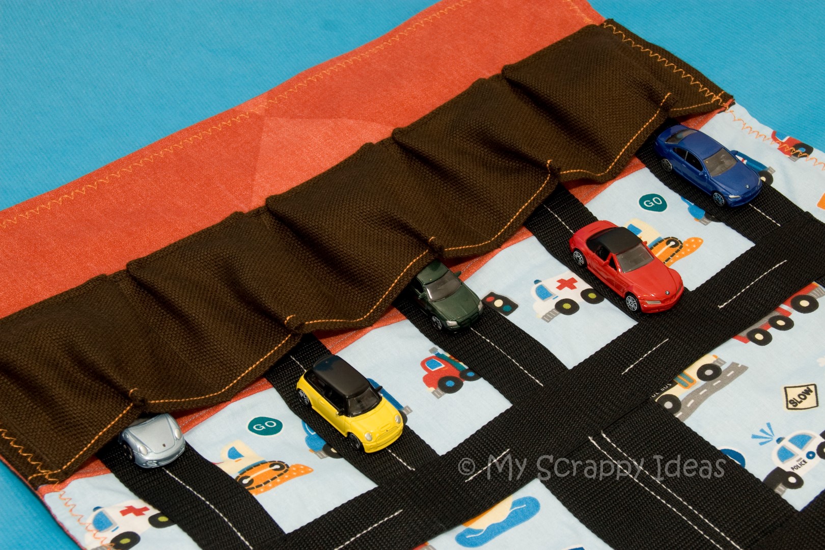 Roll-up Car Play Mat – My Scrappy Ideas
